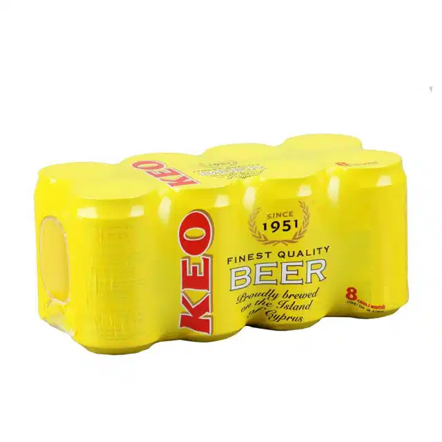 Keo Beer Light 6x330 ml | Taste from Cyprus